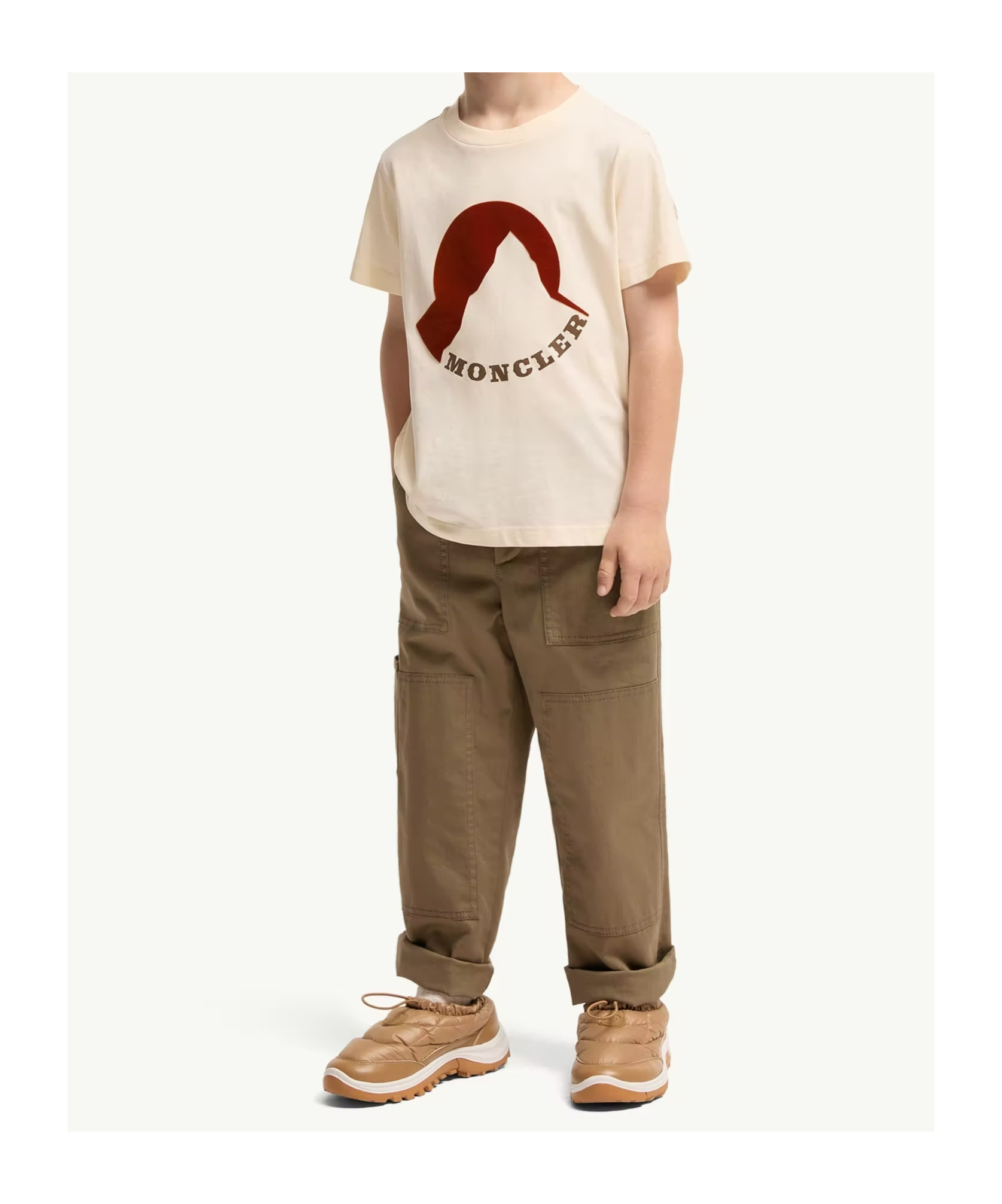 MONCLER Logo Cotton Jersey T-Shirt